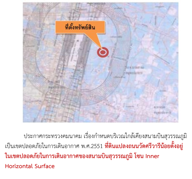 ที่ดินแปลงถนนวัดศรีวารีน้อย - AOT ASSET