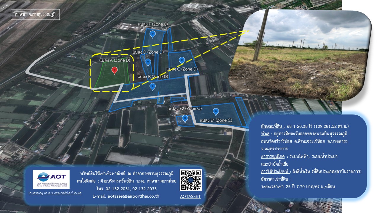 ท่าอากาศยานสุวรรณภูมิ - BKK - AOT ASSET